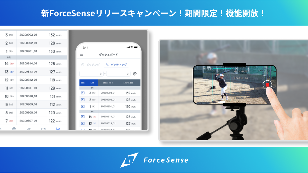 ForceSenseリリースキャンペーン！ - ForceSense